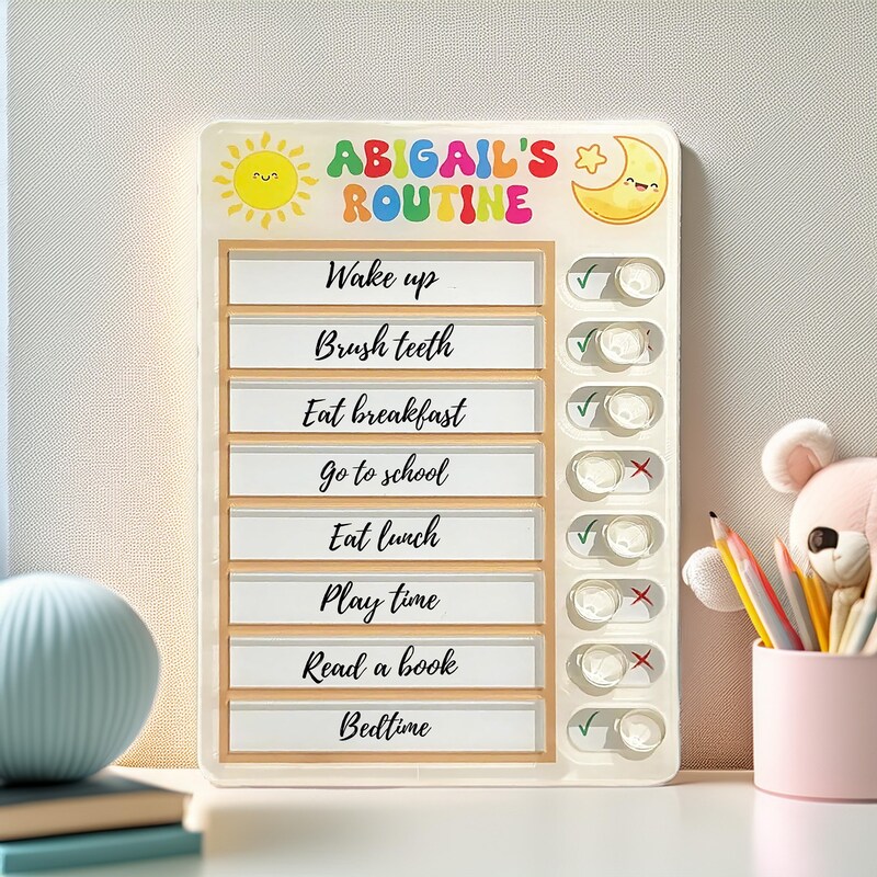 Toddler Routine Board - Etsy