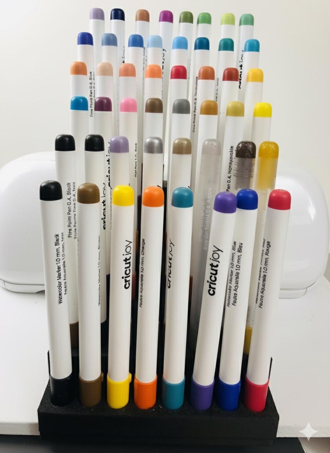 Cricut Joy Marker Holder - 3D Printed Tiered Storage for 48 Pens ...