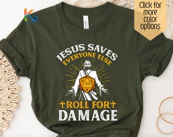 Jesus Saves Dnd - Etsy