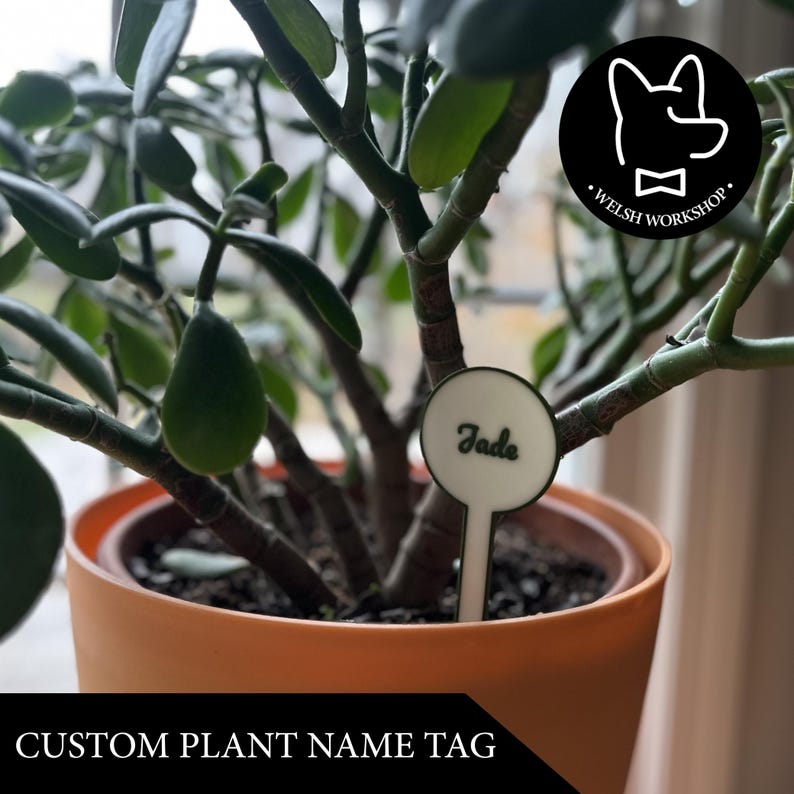 Customizable Plant Name Tag – 3D Printed Garden Label in Multiple ...