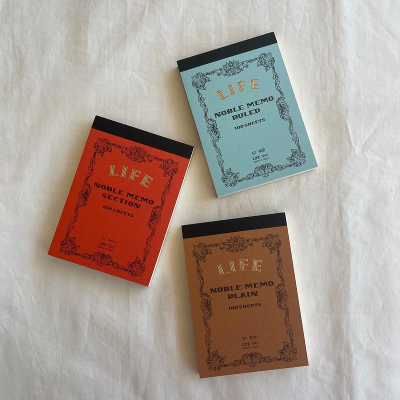 B7 Lined Notebook - Etsy