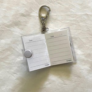 Mini Notebook Keychain / Campus - Etsy