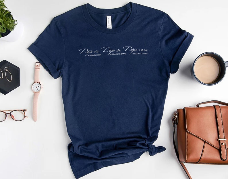 Deja Vu. Deja Su. Deja Vecu. Book Lovers Gift the Invisible - Etsy