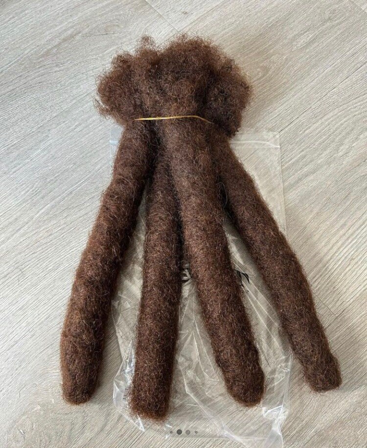 Wick Dreadlocks Extensions 6 Wicks per Bundle Price for 6 Pcs Human ...