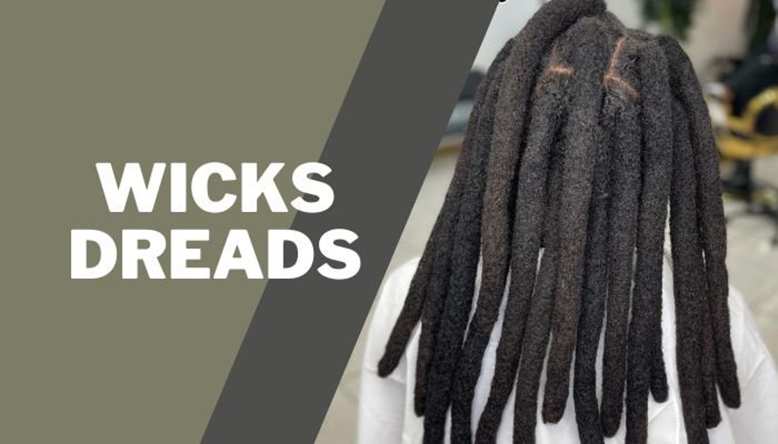 Wick Dreadlocks Extensions 8 Wicks per Bundle Price for 8 Pcs Human ...