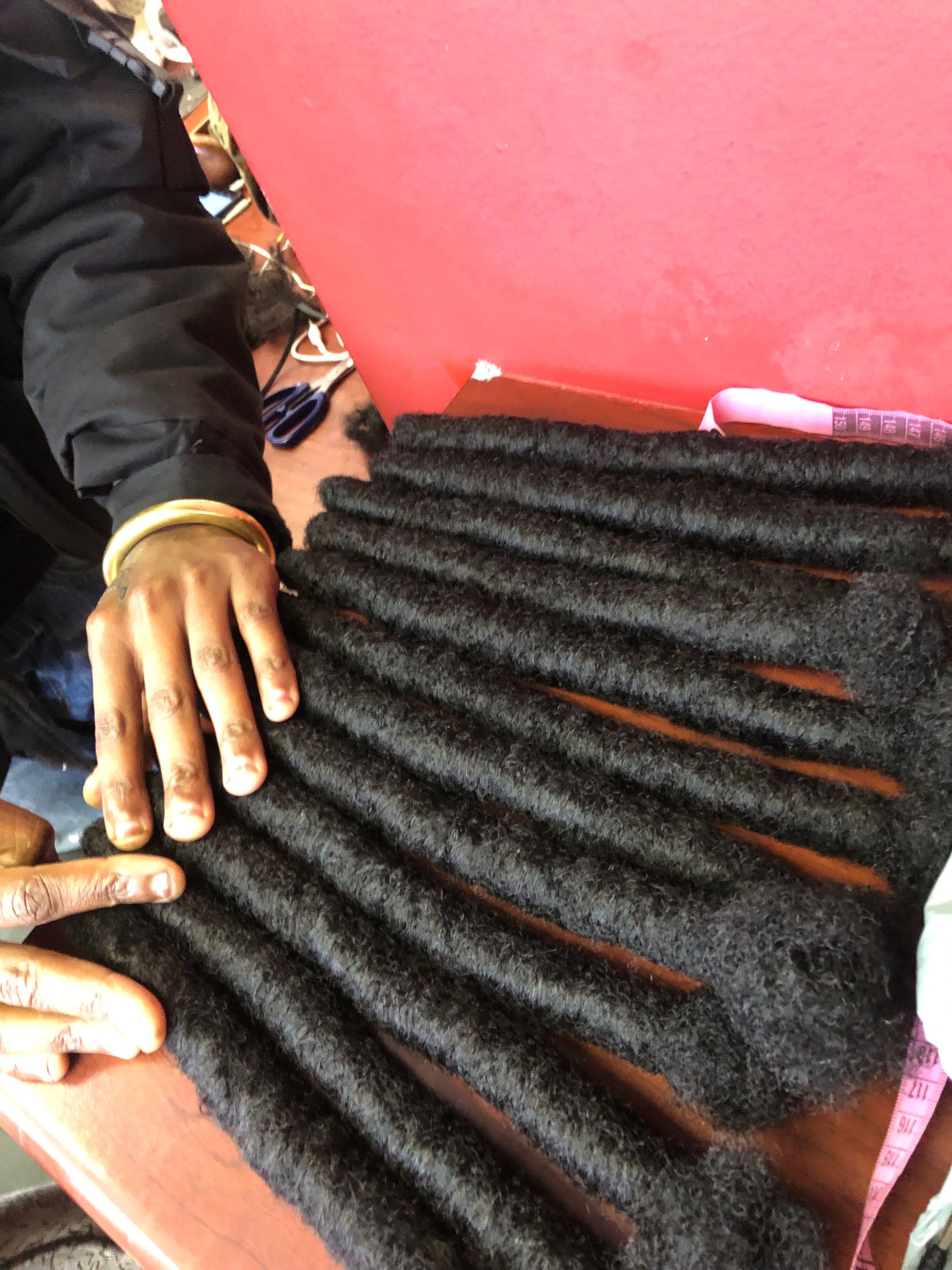 Wick Dreadlocks Extensions 6 Wicks per Bundle Price for 6 Pcs Human ...