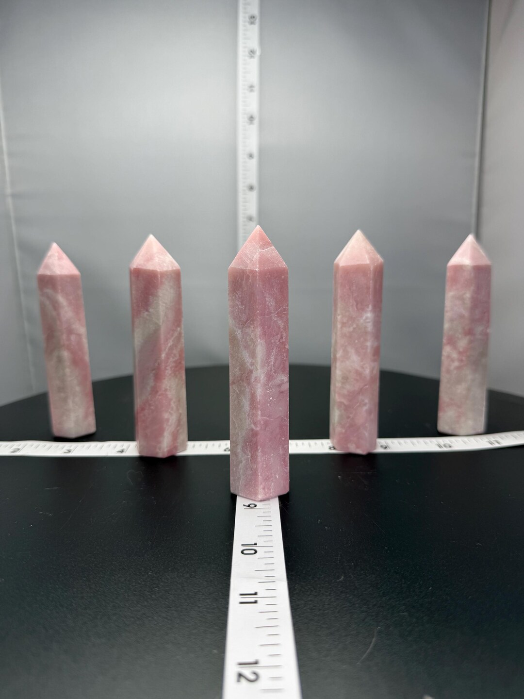 Pink Opal Tower, Crystal Healing, Metaphysical Decoration, - Etsy