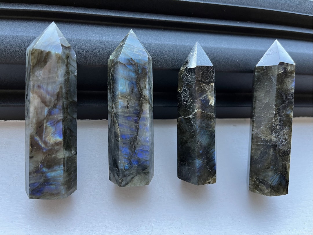 Flashy Labradorite Towers, Flashy, Magical, Good Omens, Home Decor ...