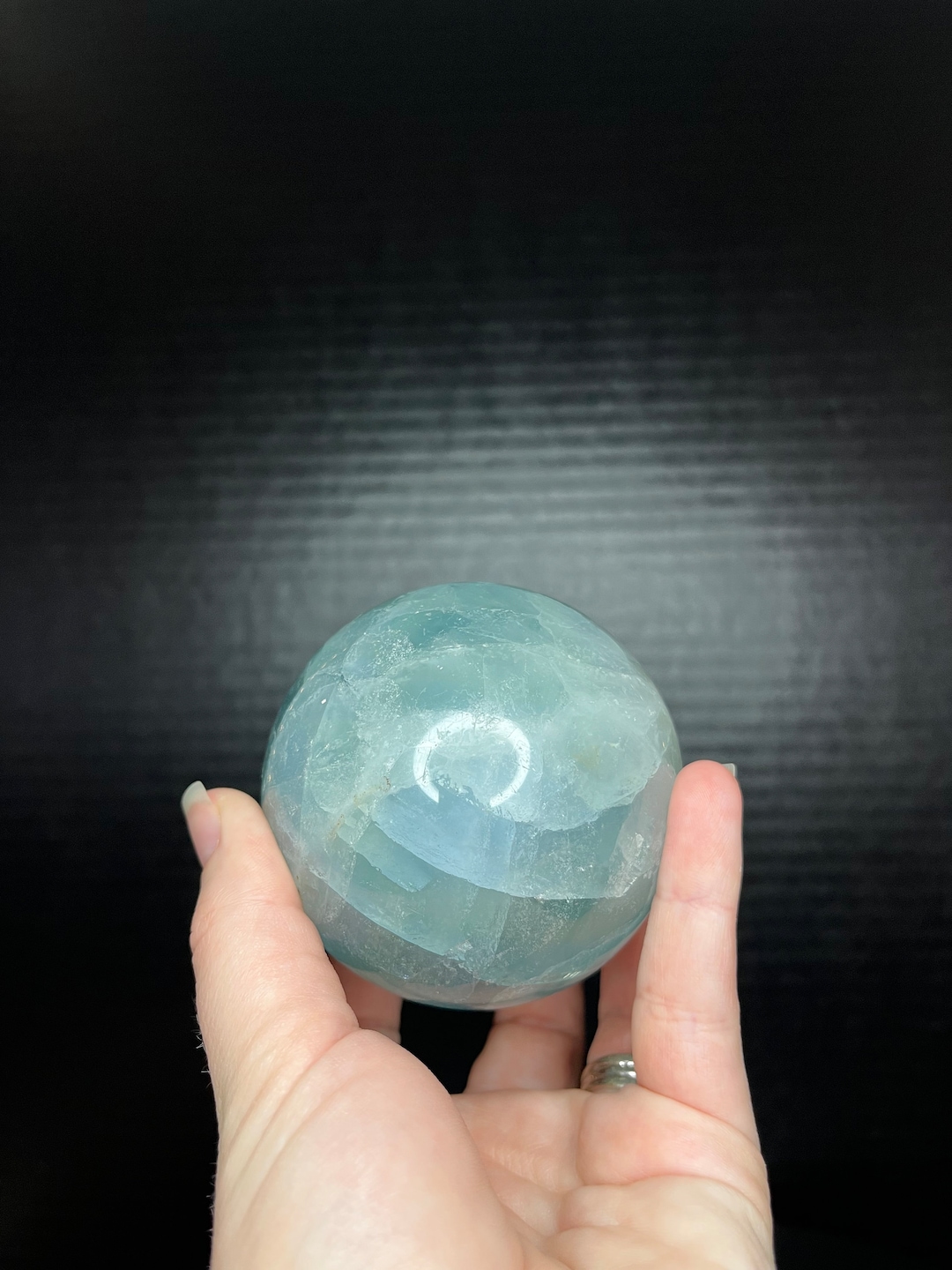 Blue Fluorite Sphere - Etsy