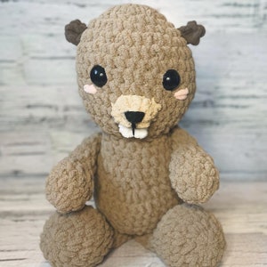 Brodie the Beaver Crochet Pattern - Digital File ONLY - Etsy