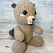 Brodie the Beaver Crochet Pattern - Digital File ONLY - Etsy