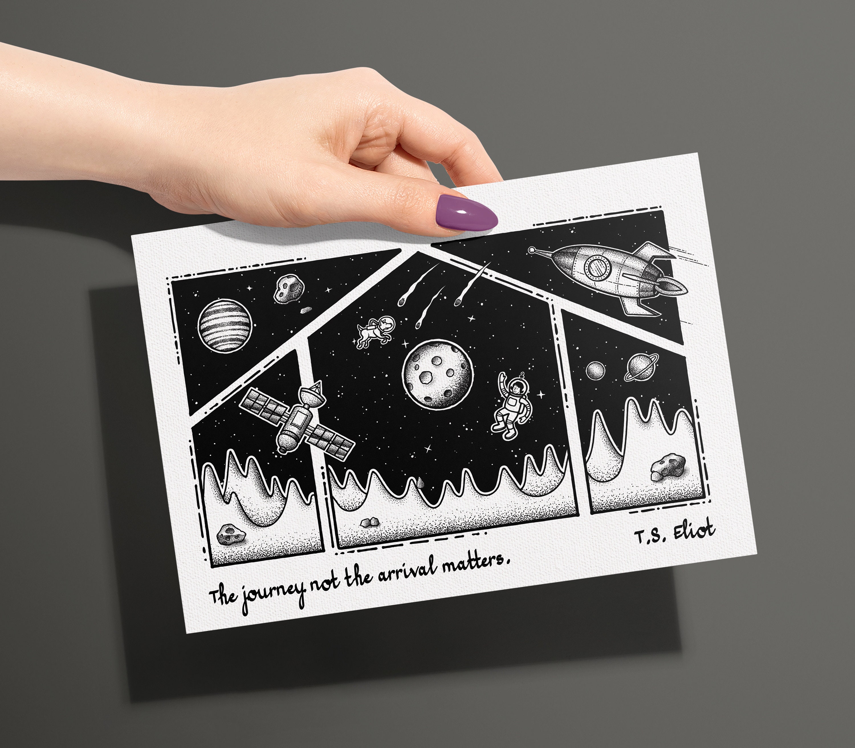 Downloadable Space Cards Futuristic Card Bundle Space Travel - Etsy