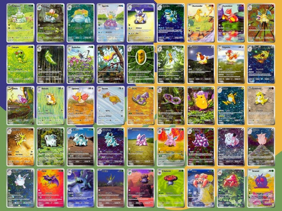 Original 151 Pokemon Cards