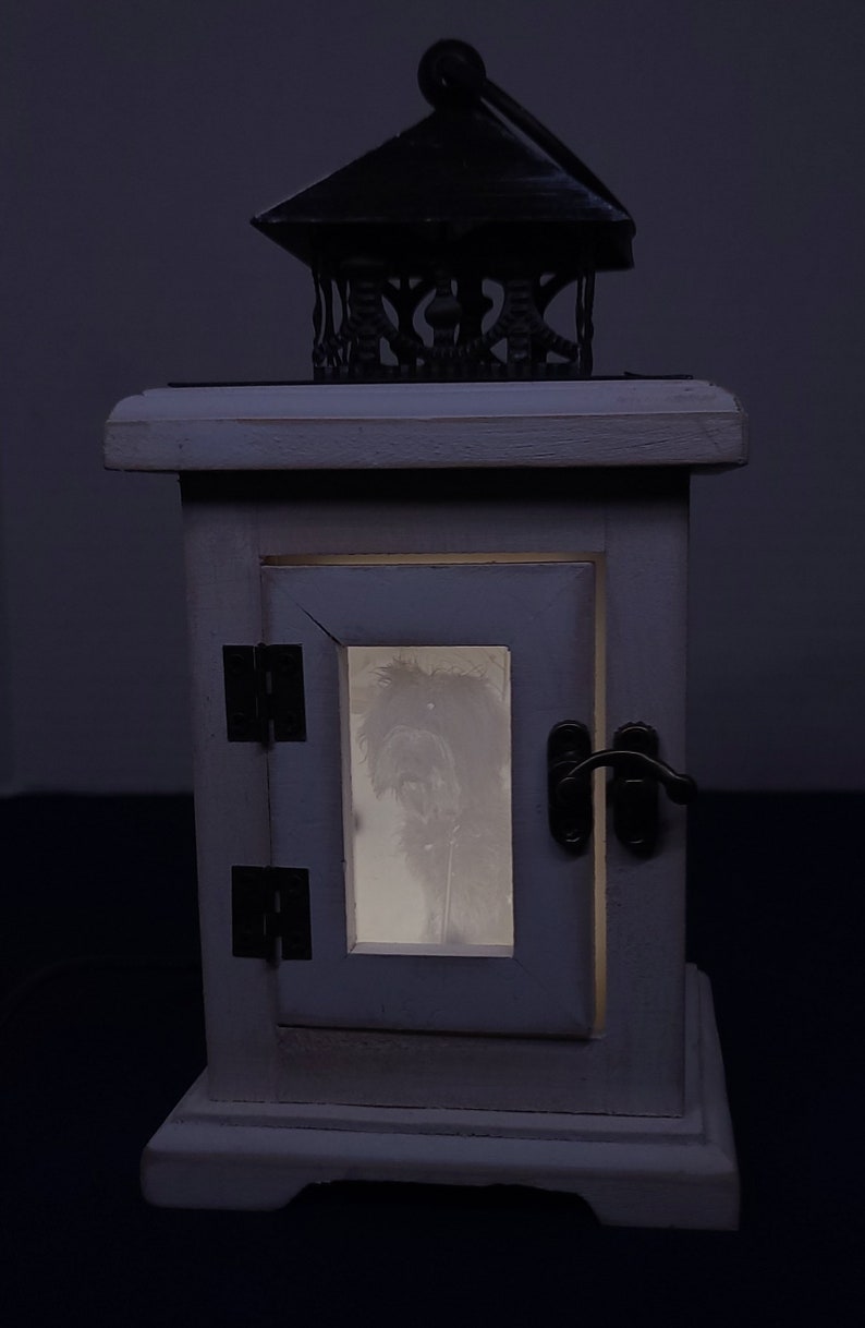Personalized Lithophane LED Lantern Light - Made to Order 3D Printed ...