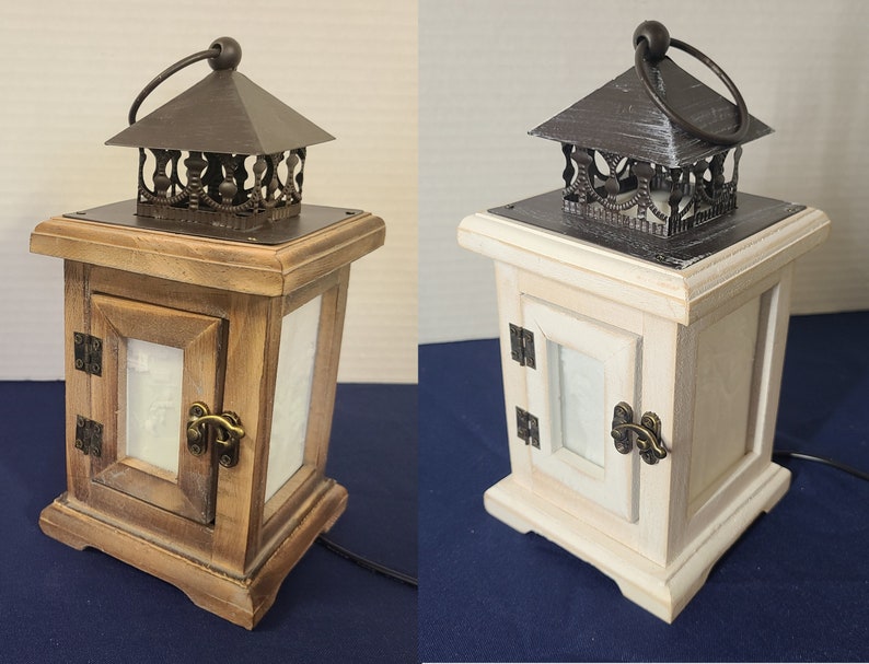 Personalized Lithophane LED Lantern Light - Made to Order 3D Printed ...