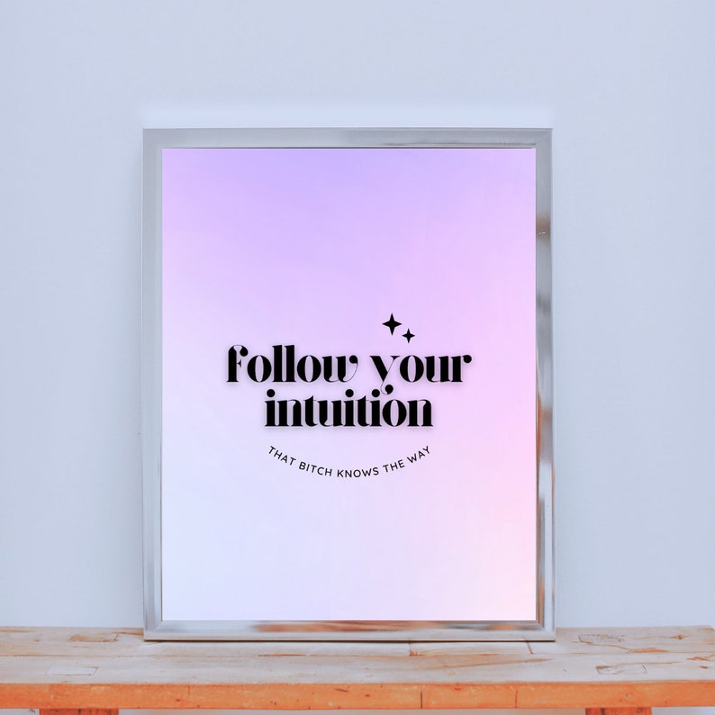 Funny Cheeky Manifestation Poster Funny Affirmation Wall Art Funny Wall ...