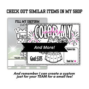 COLOR MY MEGAPHONE Cheer Fundraiser, Fill My Cheer Megaphone, Printable ...