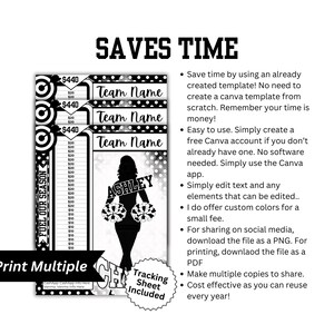 CHEER FUNDRAISER for Cheer Team, Competitions, Editable Cheerleading ...