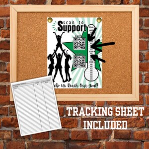 CHEER Fundraiser, Meter Fundraiser, Editable CHEER Fundraiser Game ...