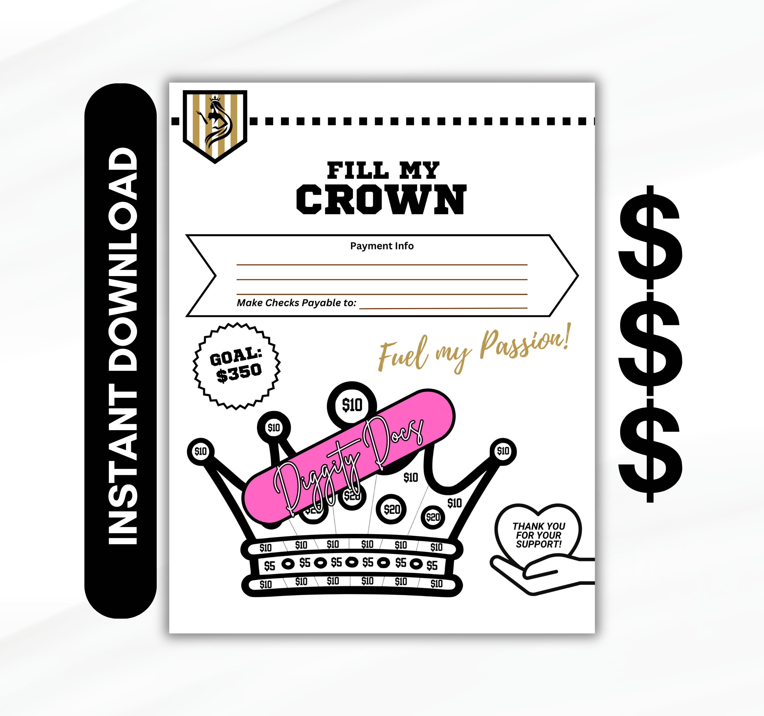 Fill My CROWN Fundraiser | High School Prom | Pageant | King | Queen ...