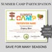 Editable Summer Camp Certificates | Personalize and Celebrate Camp ...