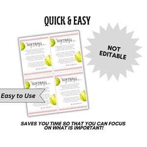 Softball Prayer Cards for Your Team's Strength and Spirit! , Softball ...
