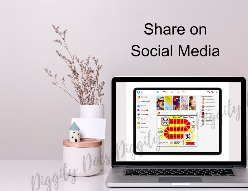 UNIQUE BASEBALL Fill in Fundraiser Game Board Editable - Etsy