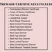 DANCE CERTIFICATES | Best Overall Dancer, Top Tap Dancer, Jazz Dancer ...