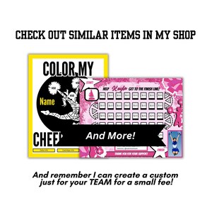 CHEER FUNDRAISER for Cheer Team, Competitions, Editable Cheerleading ...