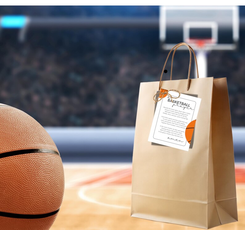Basketball Prayer Card: Elevate Your Game With Inspirational Strength ...