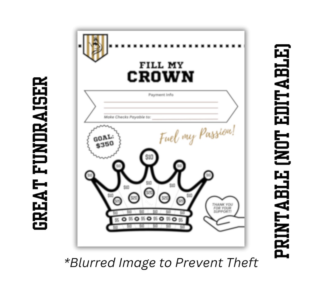 Fill My CROWN Fundraiser | High School Prom | Pageant | King | Queen ...
