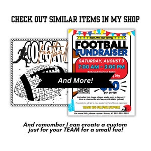 COLOR MY HELMET Football Fundraiser | Fill My Football Helmet | Youth ...