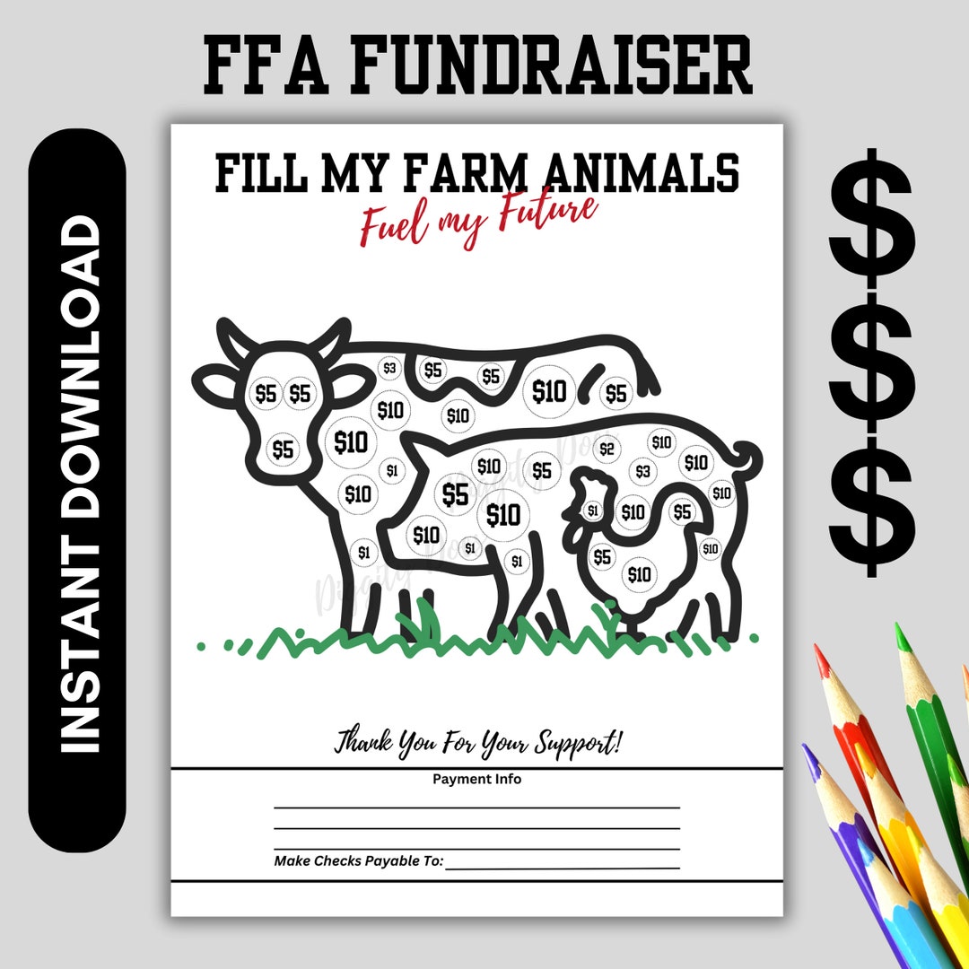 Fill My FARM ANIMALS: High School Fundraiser for Future Farmers ...