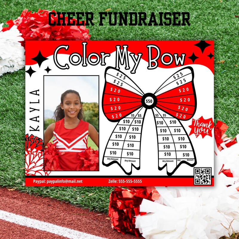 Cheer Bow Fundraiser - Etsy