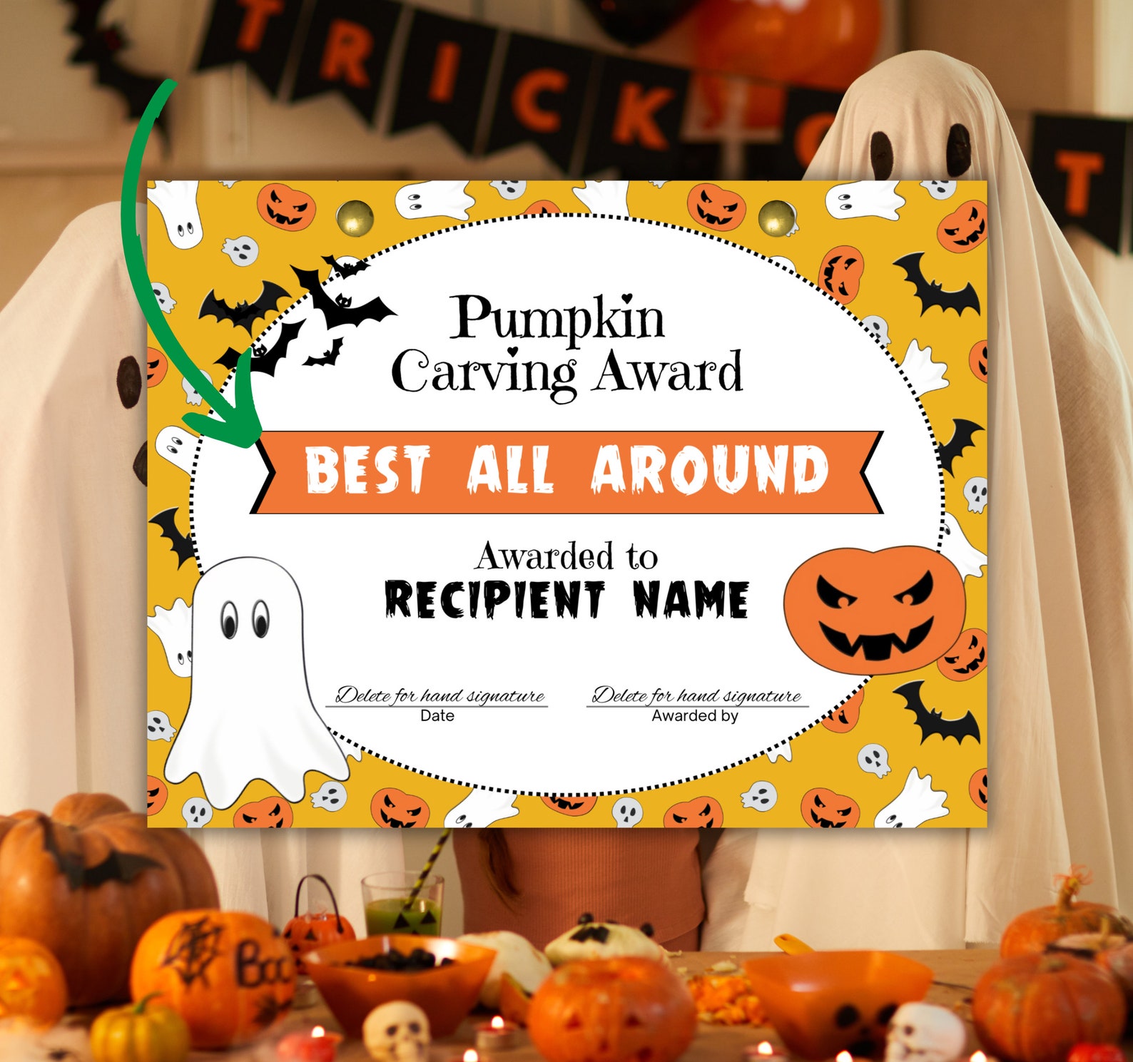 Halloween Costume Award Certificates - Large Lot, Costume, Home ...