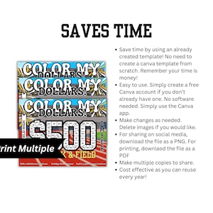 Track and Field Fundraiser Template, Track Meet Fundraising, Editable ...