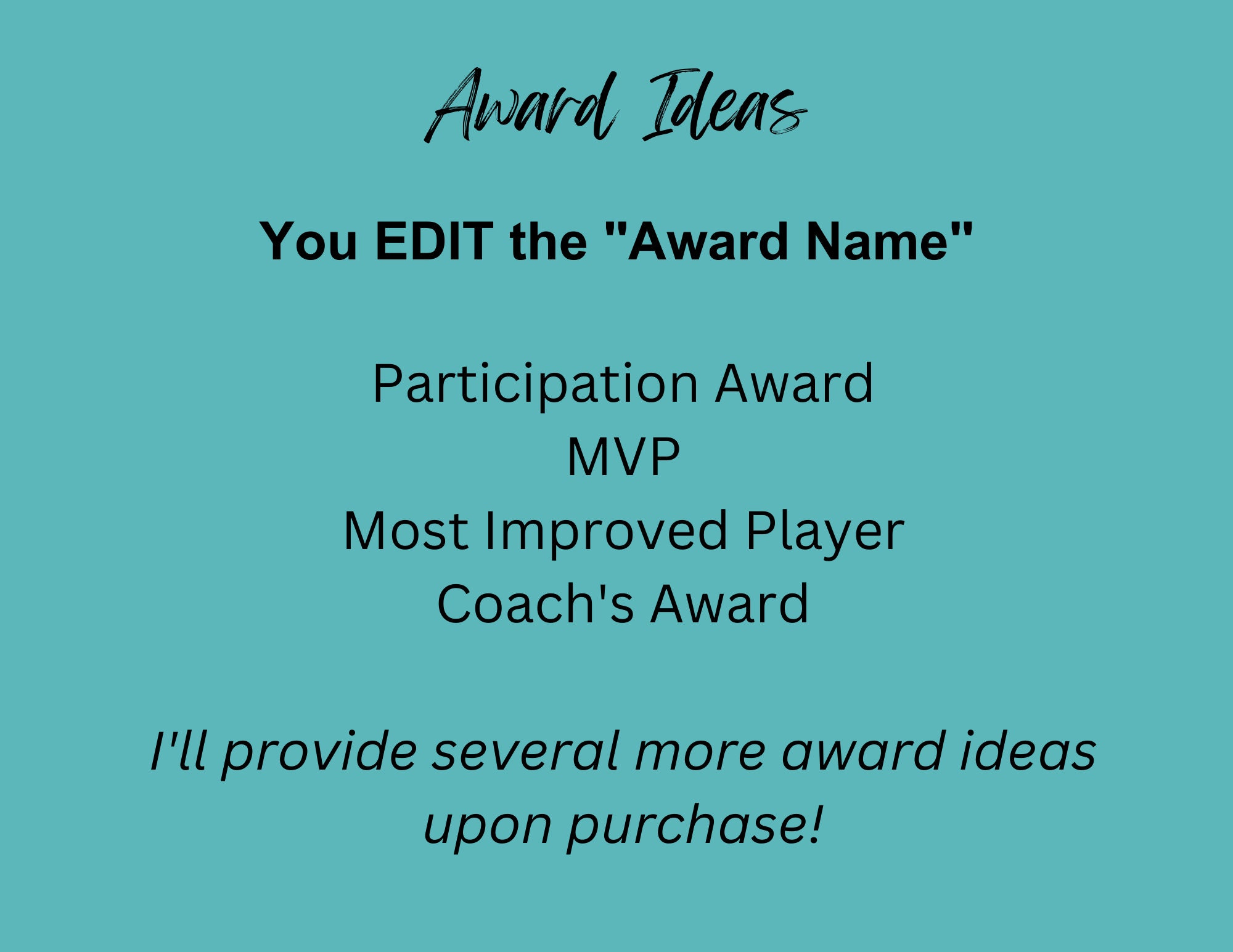 EDITABLE TENNIS Award Certificates Tennis Awards End of - Etsy