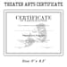 PRINTABLE Theater Arts Certificate of Participation| Drama Club ...