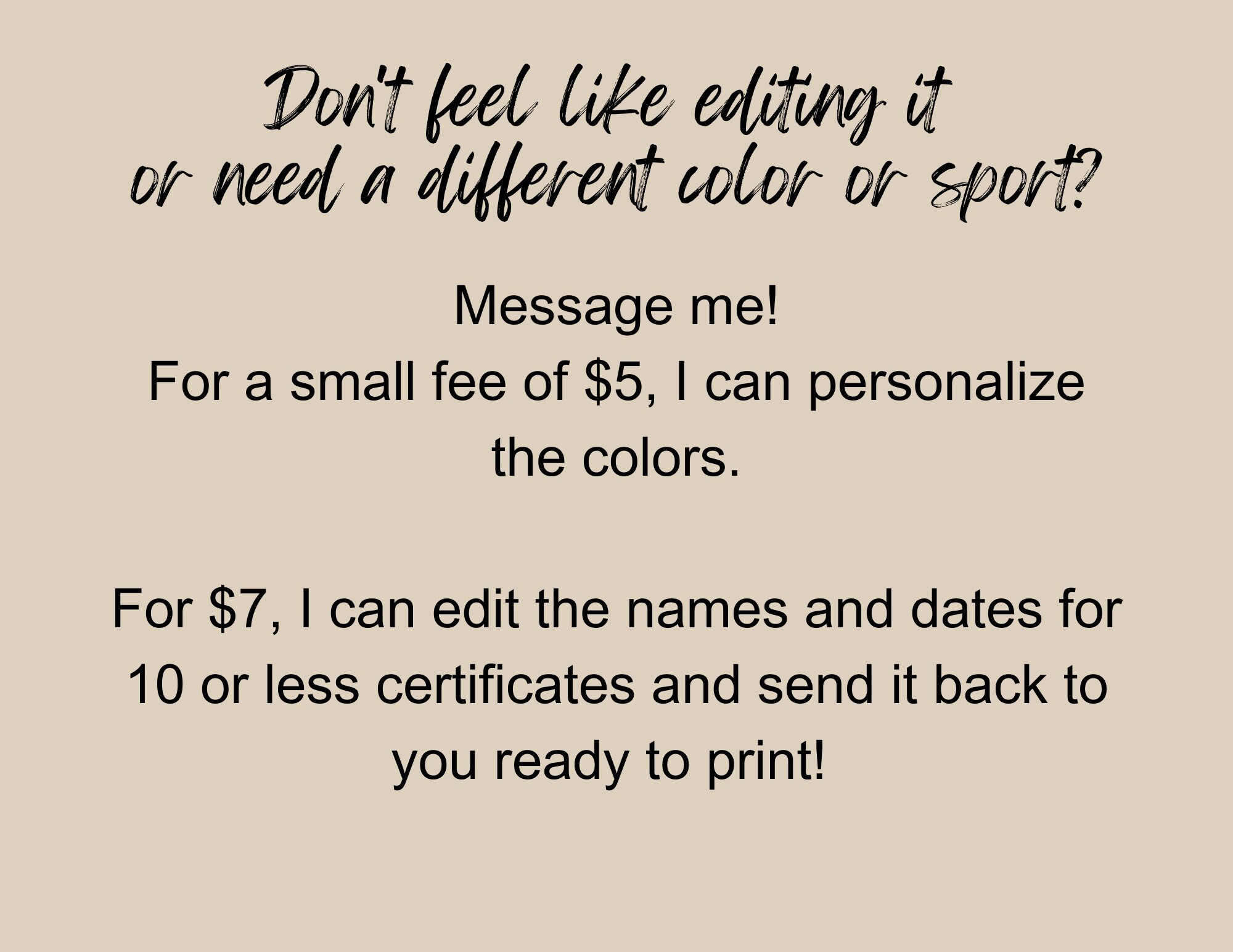 Editable Summer Camp Certificates Personalize and Celebrate - Etsy