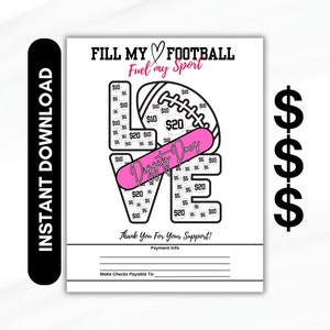 FOOTBALL FUNDRAISER | Fill My Football | Youth Football | Pee Wee ...
