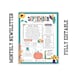 SEPTEMBER MONTHLY NEWSLETTER, All Elements Are Editable, Great for ...