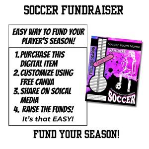 FUEL My SEASON Fill My Meter Editable Soccer Fundraiser - Fuel Our ...