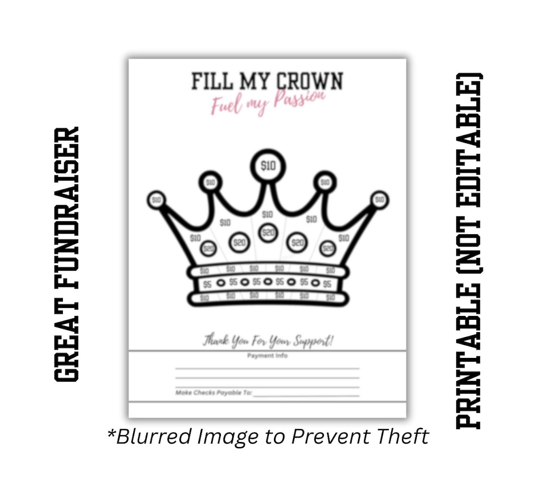 Fill My CROWN Fundraiser | High School Prom | Pageant | King | Queen ...