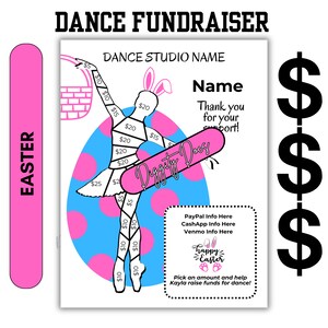 Easter Fill in Dancer Fundraiser | Donate to Support Ballet | Fill ...