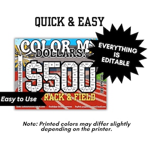 Track and Field Fundraiser Template, Track Meet Fundraising, Editable ...