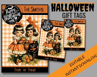 Bugs and Kisses Tags Printable Halloween Gift Tags Candy - Etsy