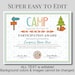 SUMMER CAMP Certificates | Personalize and Celebrate Camp Memories ...