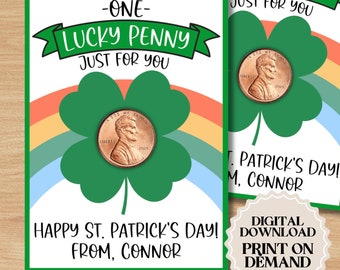 Lucky Penny St. Patrick's Day St Patrick's Day Lucky Penny - Etsy
