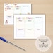 Weekly Lunch Box Planner | Printable PDF - Etsy