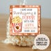 INSTANT DOWNLOAD Have A Popping Thanksgiving Square Gift Tags 2.5x2.5 ...